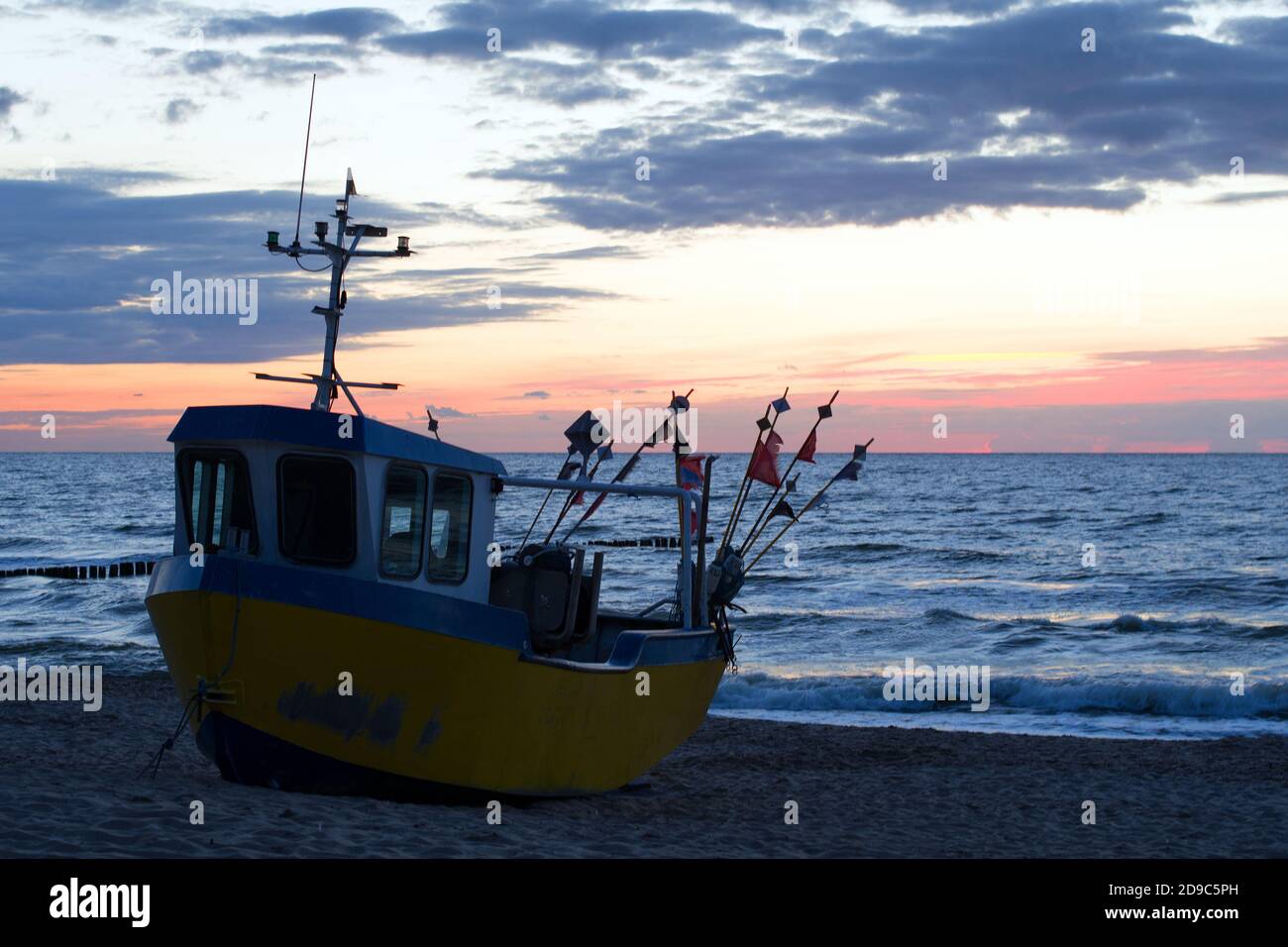 Baltic sea boat fisherman hi-res stock photography and images - Alamy
