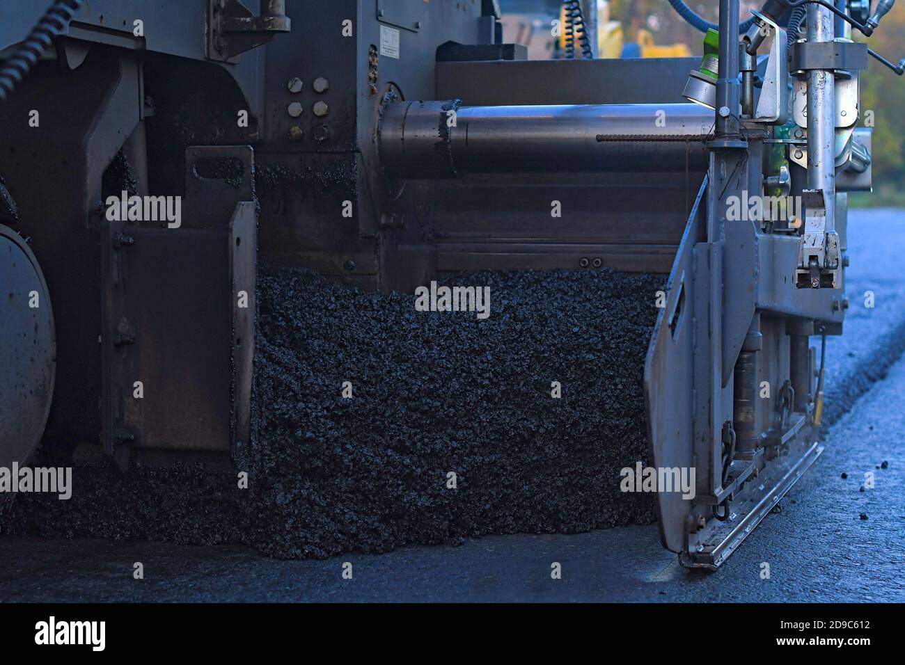 Paving machine hi-res stock photography and images - Alamy