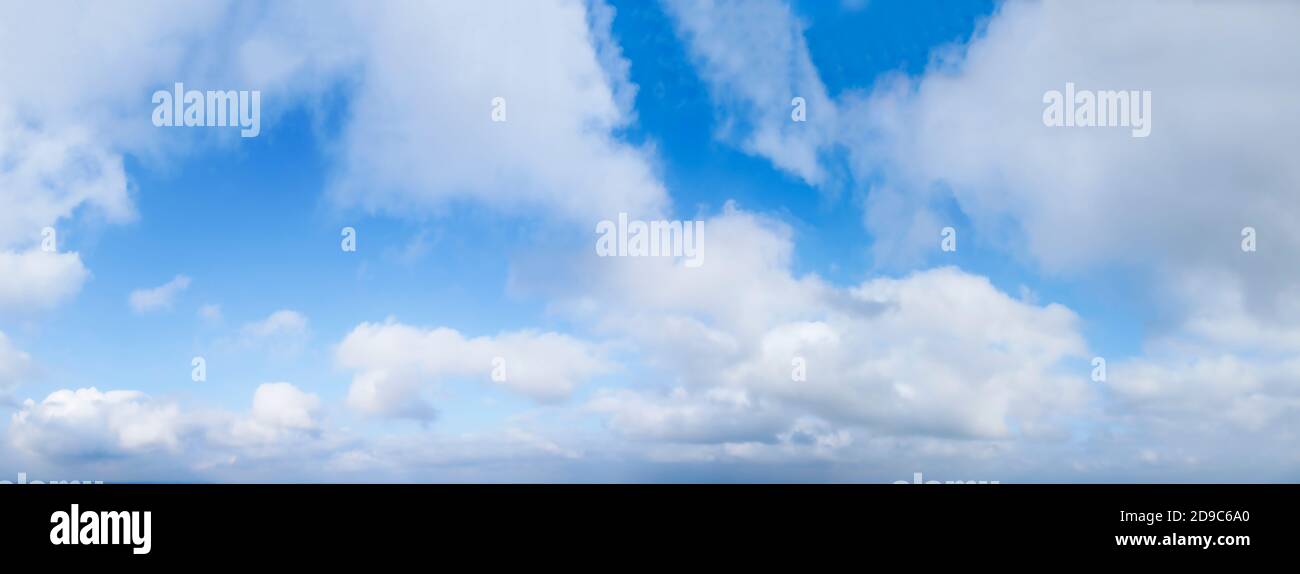 Sky panorama with clouds hi-res stock photography and images - Alamy