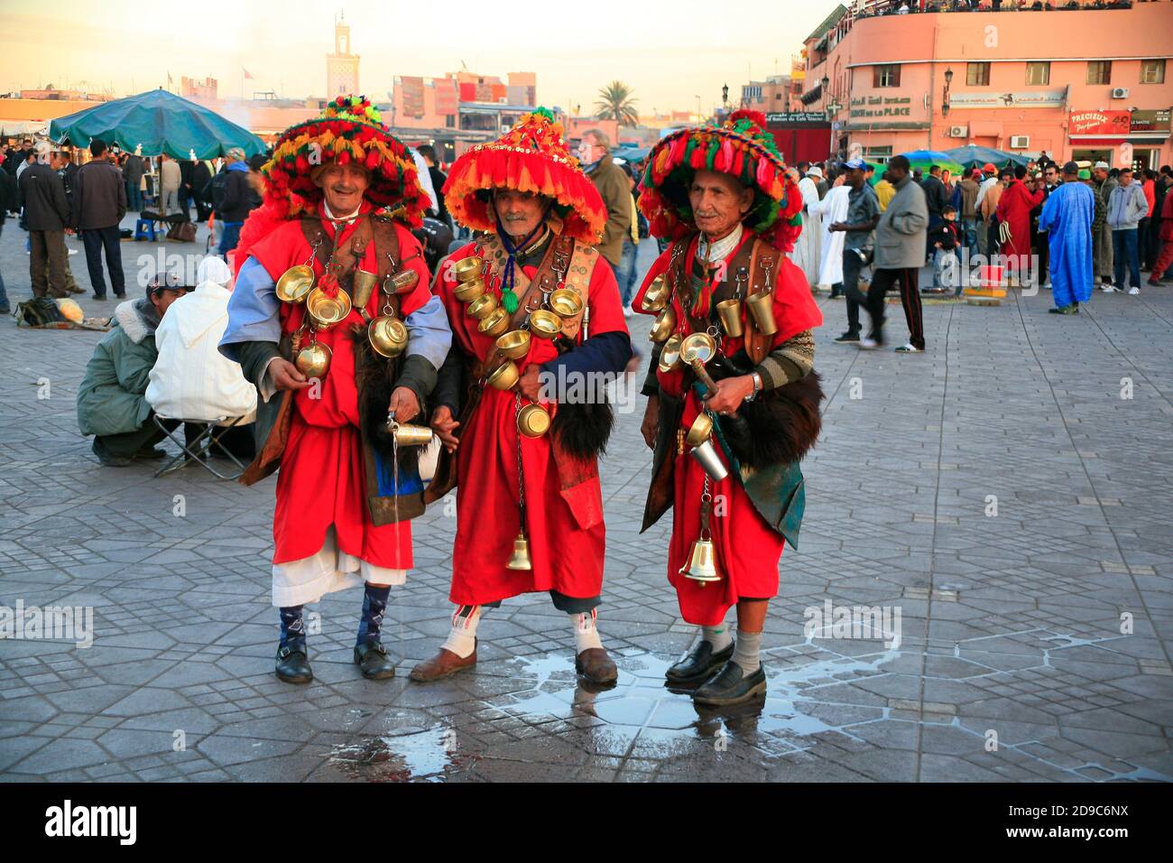 Jemaa el Fna, the main square in Marrakech, Morocco Stock Photo - Alamy