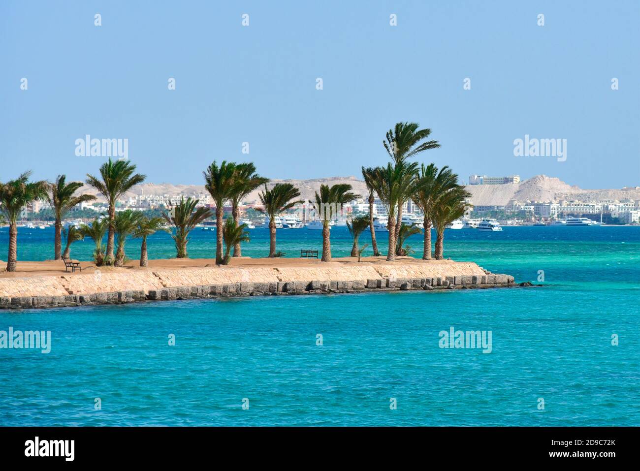 Paradise island in egypt hurghada hi-res stock photography and images ...