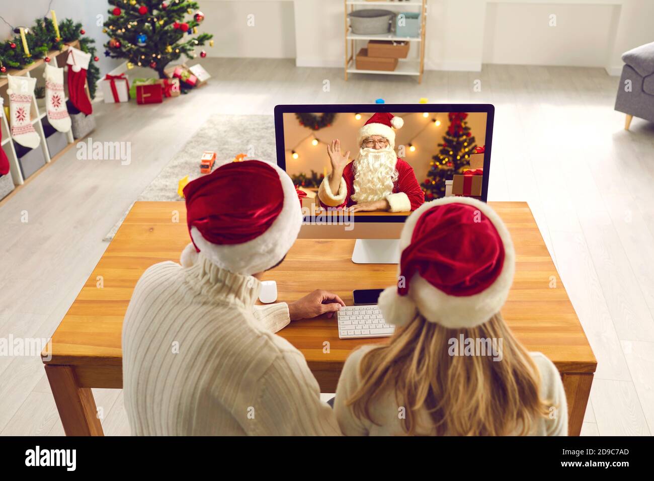Parents secretly preparing Christmas surprise for their child video ...