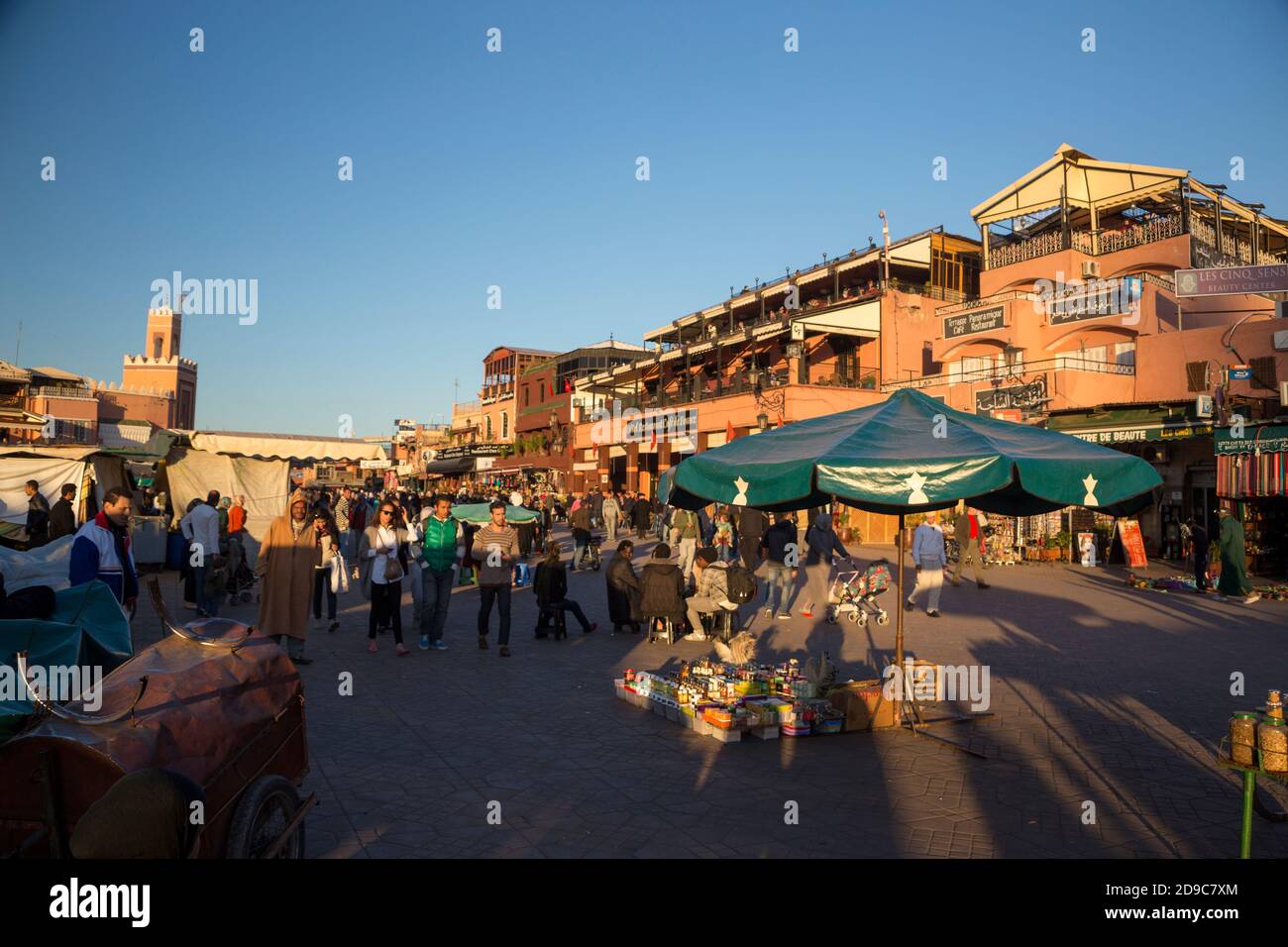 Jemaa el Fna, the main square in Marrakech, Morocco Stock Photo - Alamy