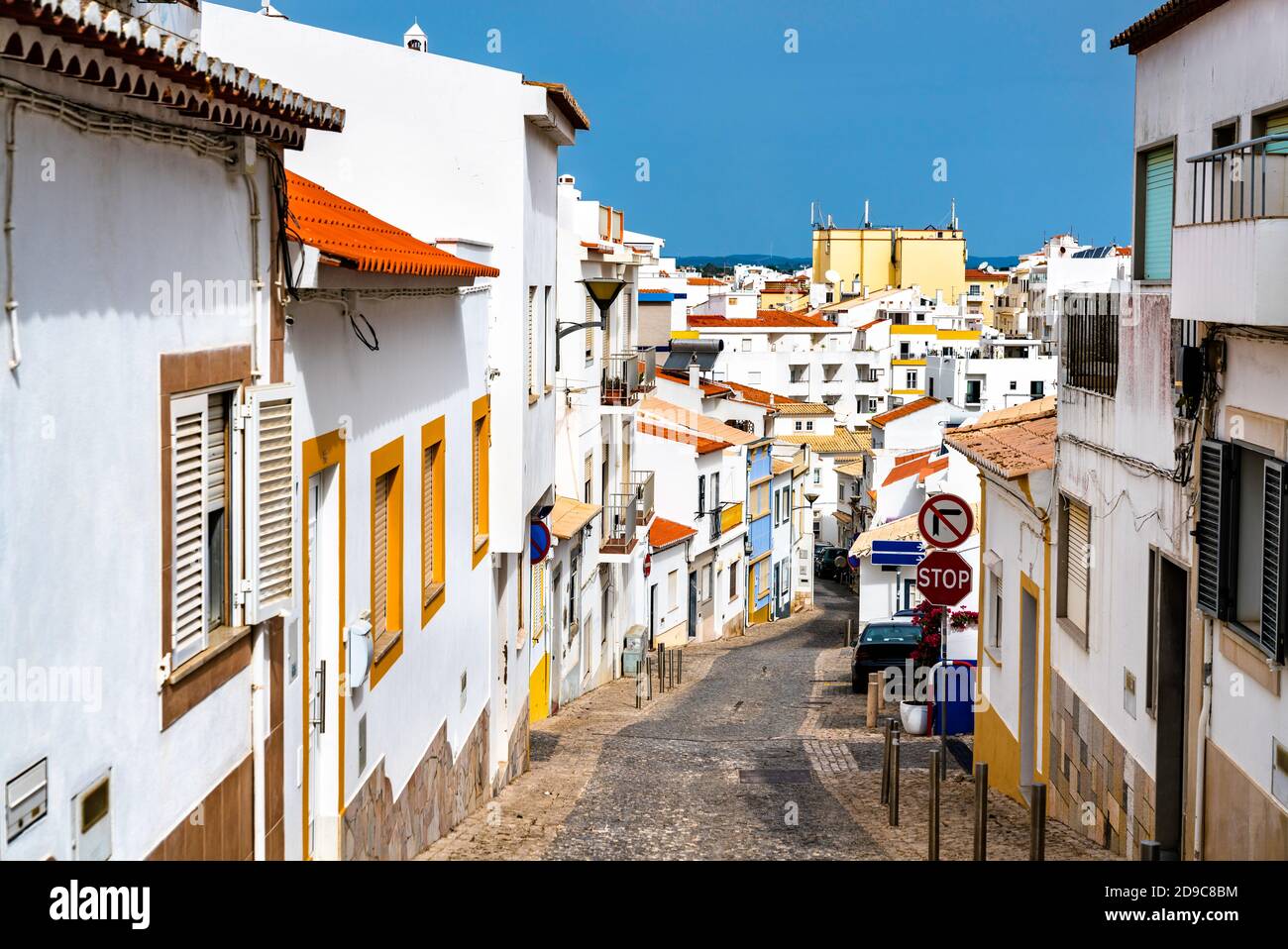 Architecture of Lagos in Portugal Stock Photo - Alamy