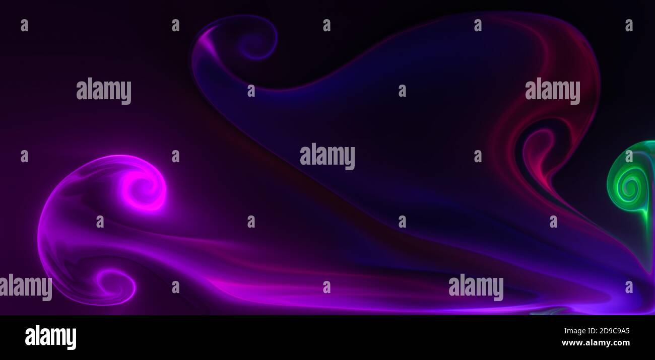 Computer generated artificial rainbow fluid texture Stock Photo - Alamy