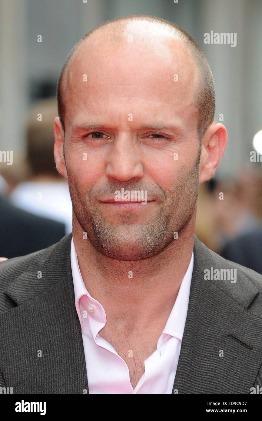 Jason Statham attends the UK premiere of Hummingbird at Odeon West End ...
