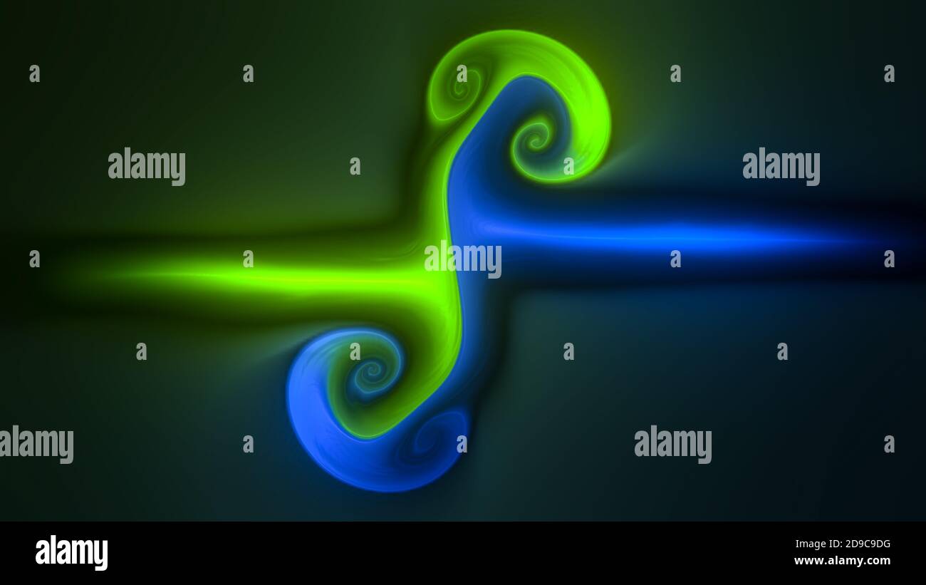 Computer generated artificial rainbow fluid texture Stock Photo - Alamy