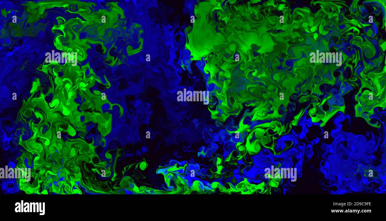 Computer generated artificial rainbow fluid texture Stock Photo - Alamy