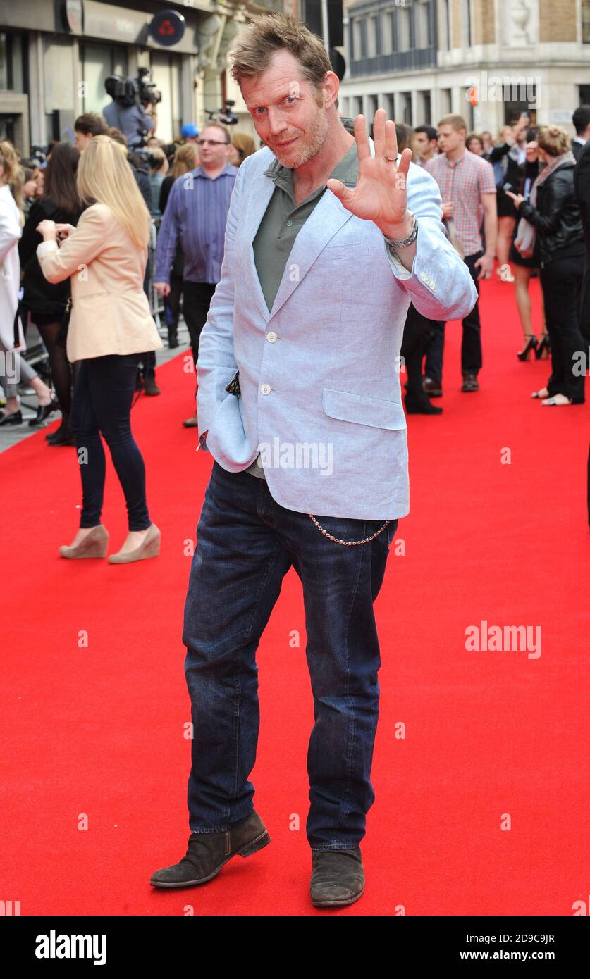 Jason Flemyng attends the UK premiere of Hummingbird at Odeon West End ...