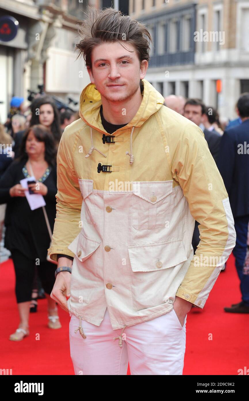 Tom Kilbey attends the UK premiere of Hummingbird at Odeon West End on ...