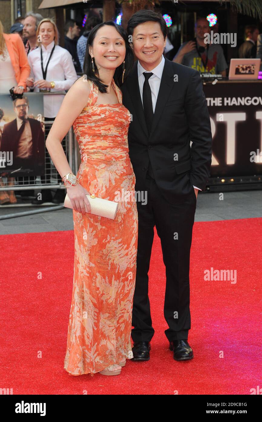 Ken Jeong attends the European Premiere of The Hangover Part 3, at the ...