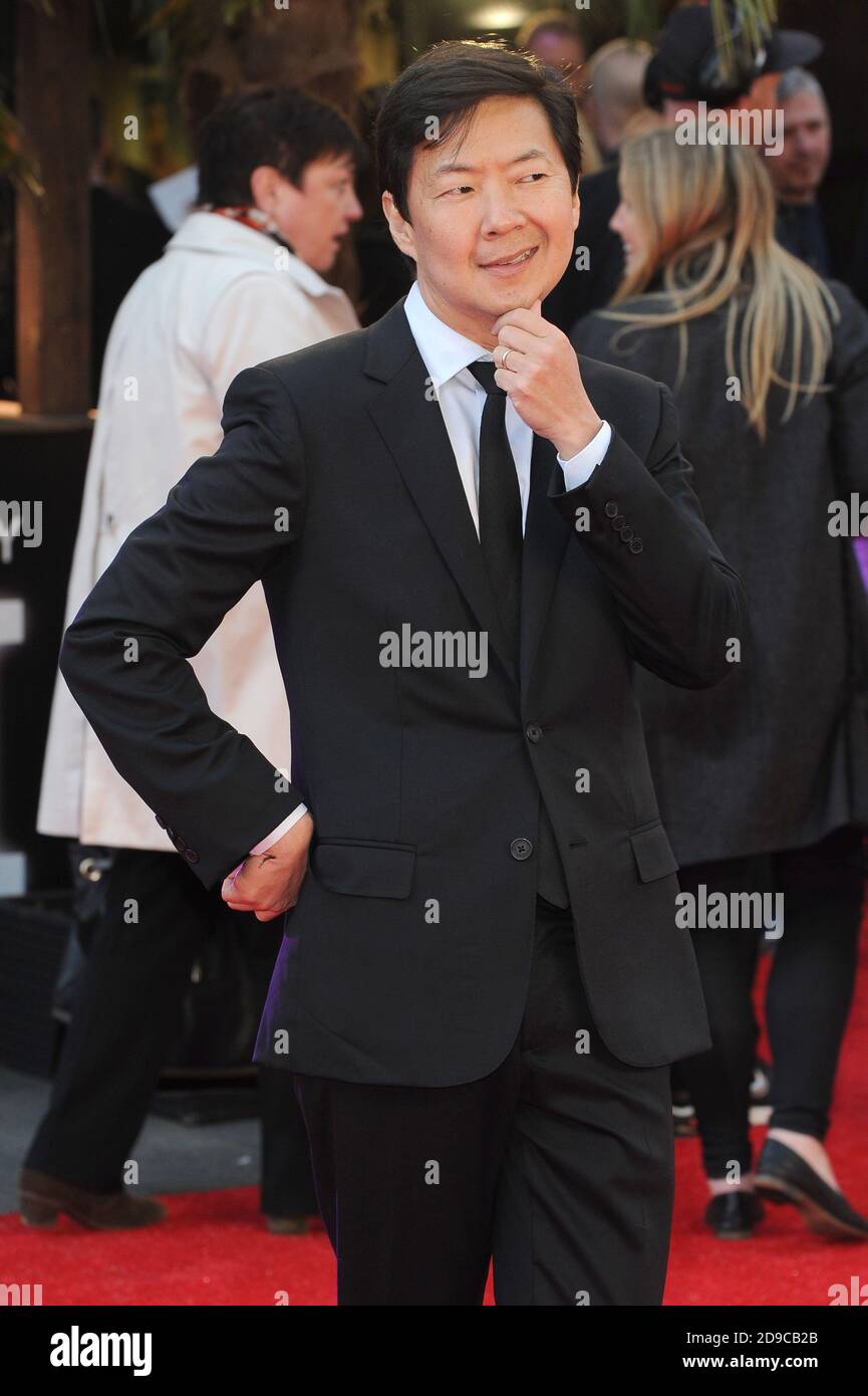 Ken Jeong attends the European Premiere of The Hangover Part 3, at the ...
