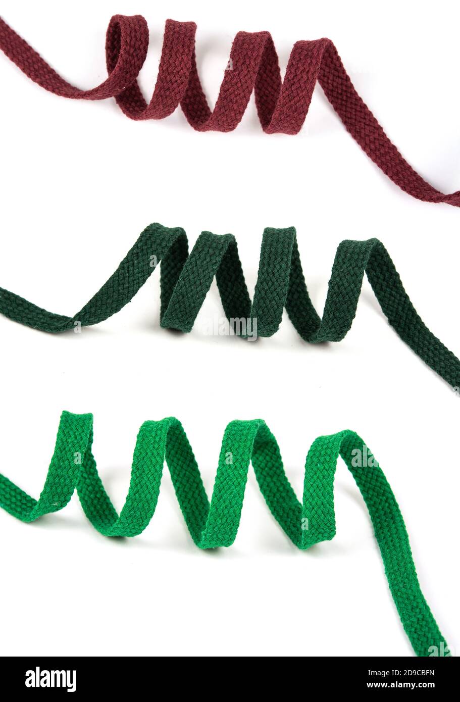 set colorful curl spiral eco natural cotton flat cord lace for shoes ...