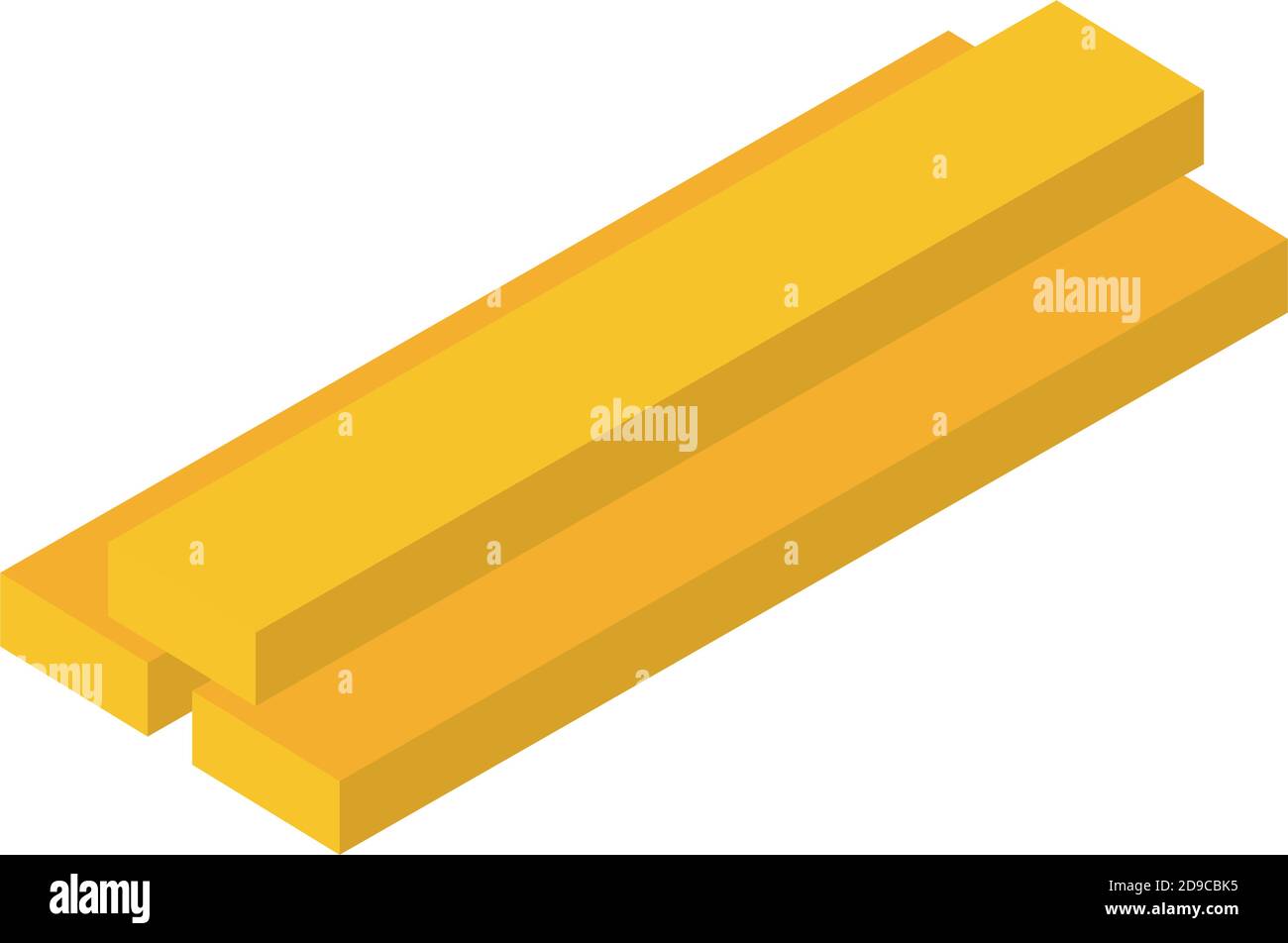 construction wooden material building isometric vector illustration ...