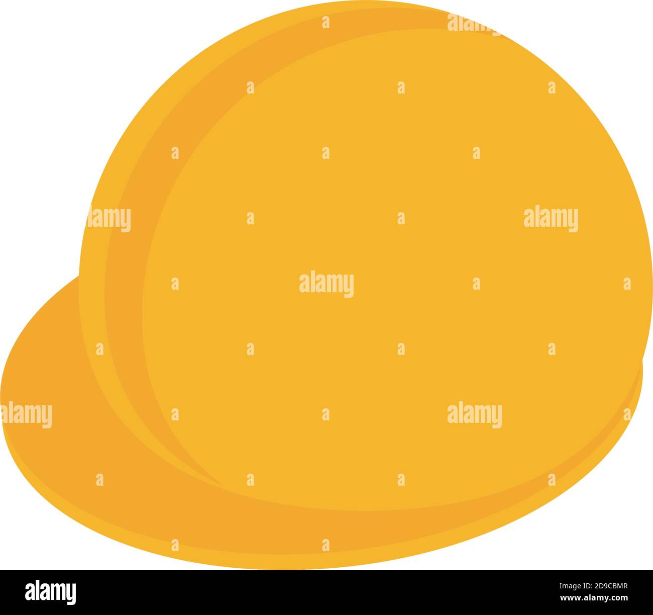 construction helmet equipment protection isometric vector illustration ...
