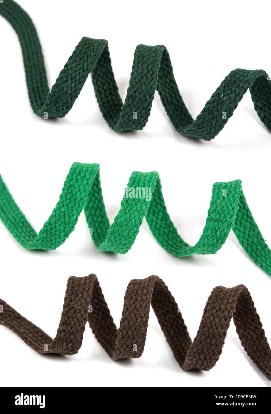 set colorful curl spiral eco natural cotton flat cord lace for shoes ...