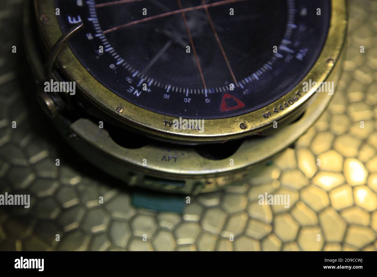 RAF P4A aircraft compass from the wartime. Used in Lancaster ...