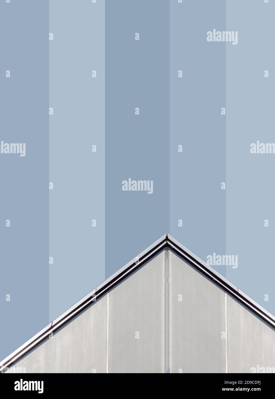 corner of a concrete building with windows Stock Photo - Alamy