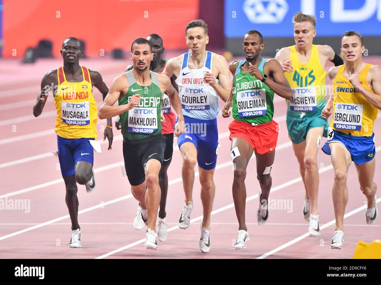 Ayanleh Souleiman, Taoufik Makhloufi, Kalle Berglund, Ronald Musagala ...