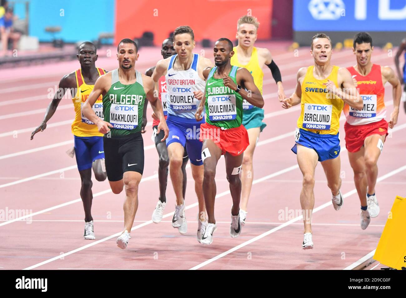 Ayanleh Souleiman, Taoufik Makhloufi, Kalle Berglund, Ronald Musagala ...