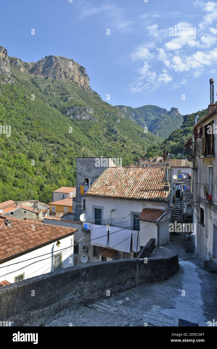 Calabria mediterranean italy view village hi-res stock photography and ...