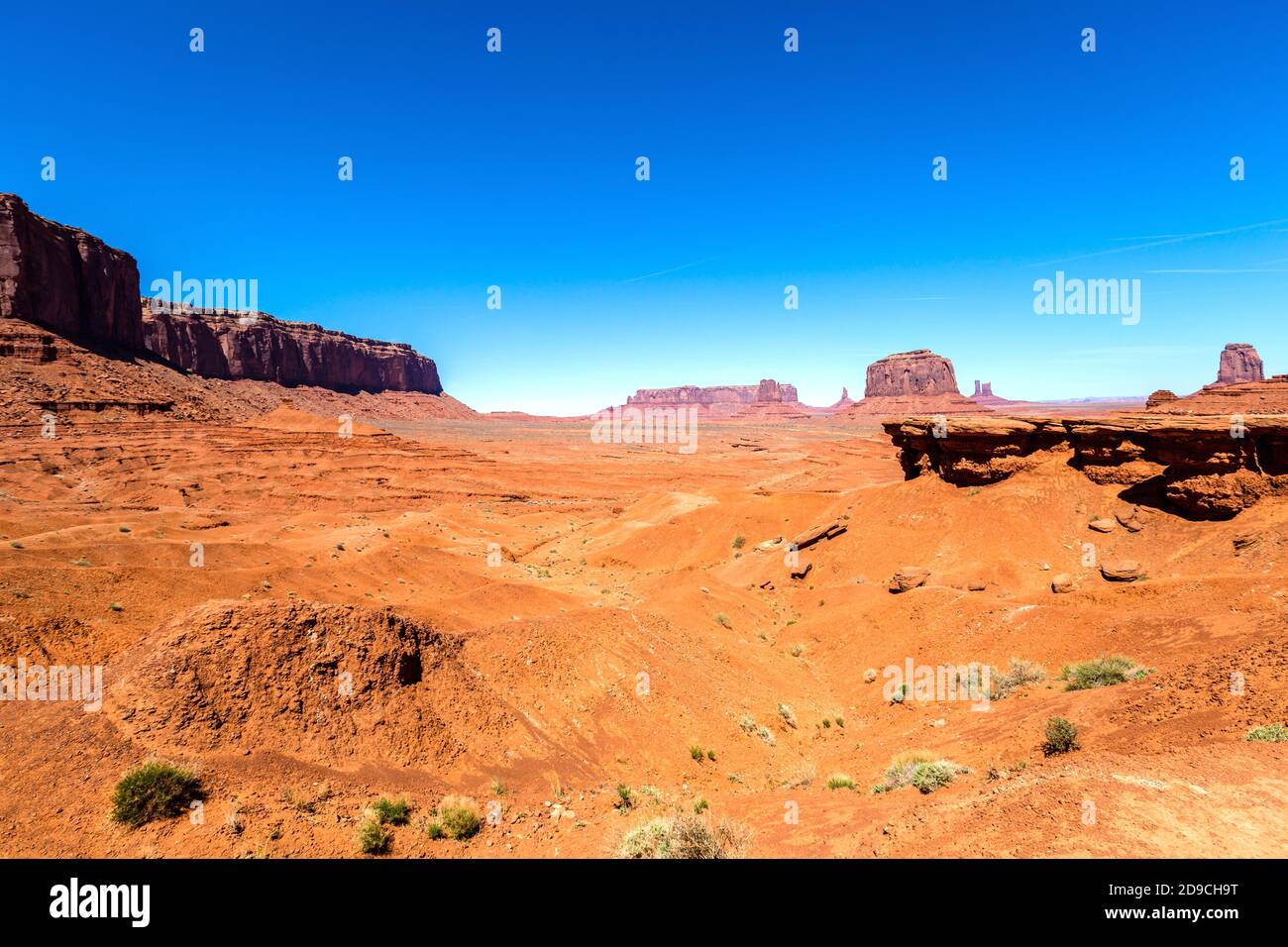 John Ford Point in Monument Valley, Arizona-USA Stock Photo - Alamy