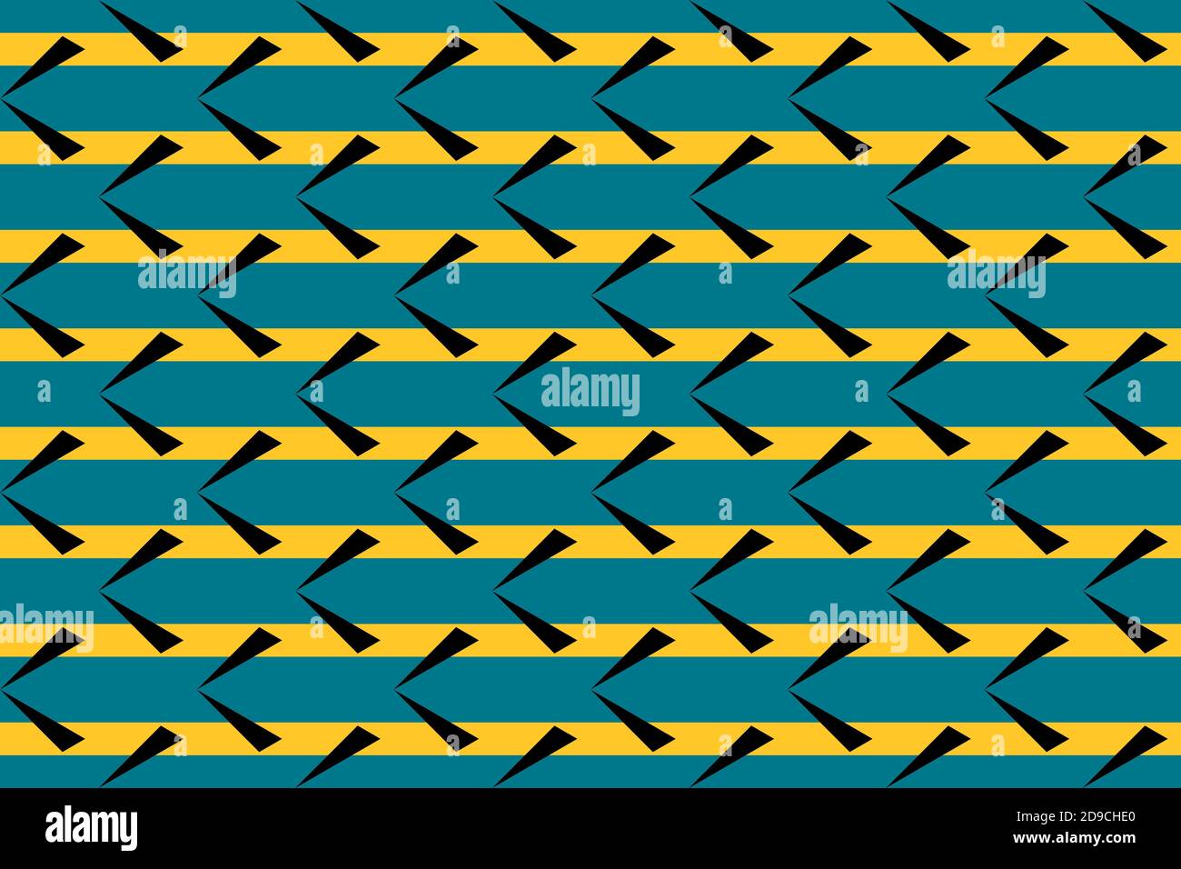 Simple geometric pattern in the colors of the national flag of Bahamas ...