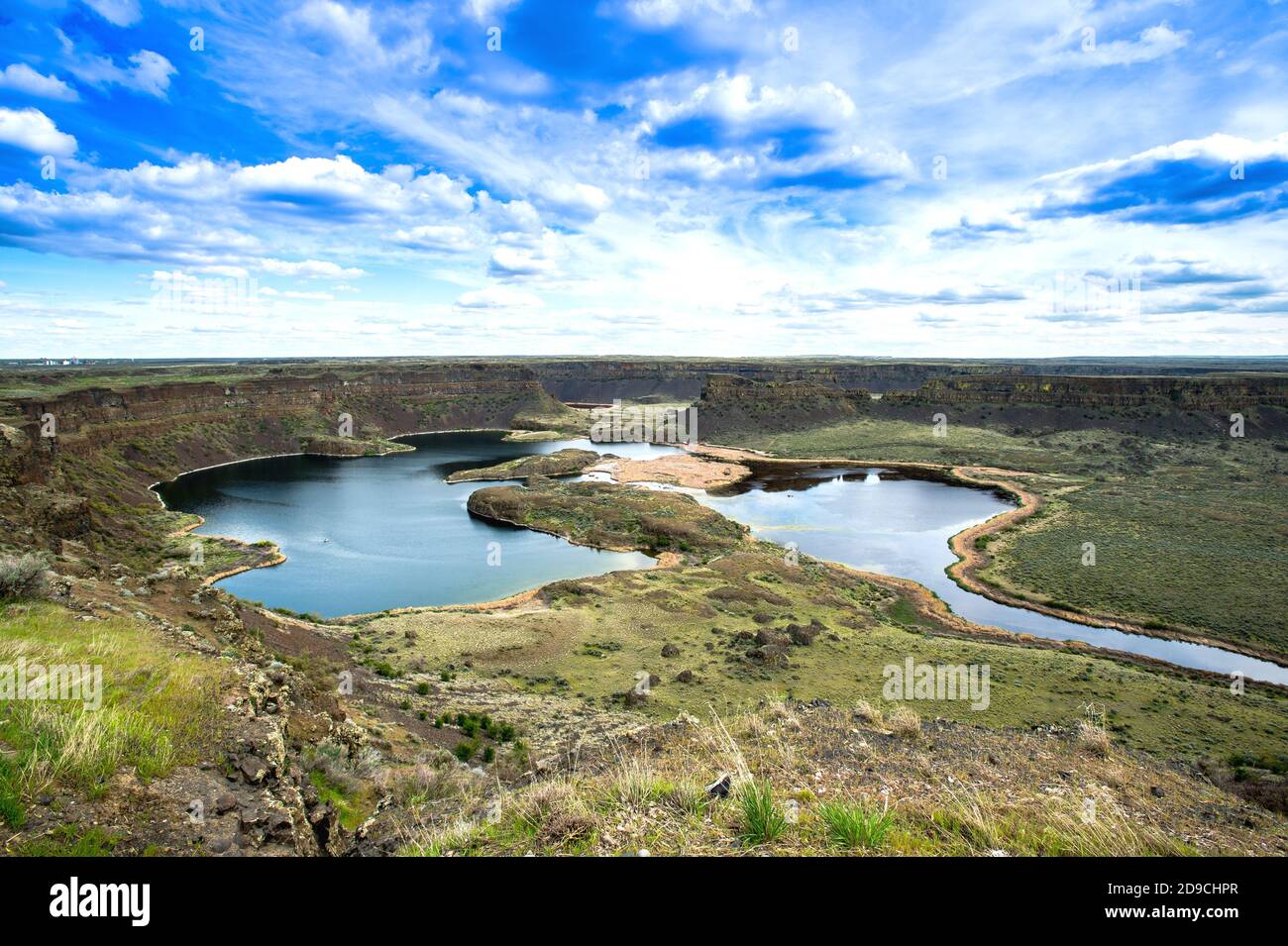 Dry Falls, Washington-USA Stock Photo - Alamy