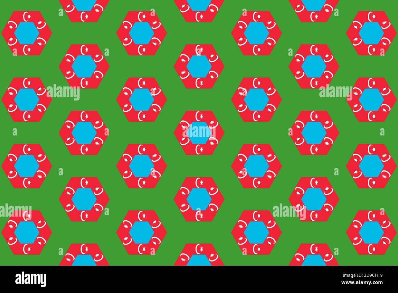 Simple geometric pattern in the colors of the national flag of ...