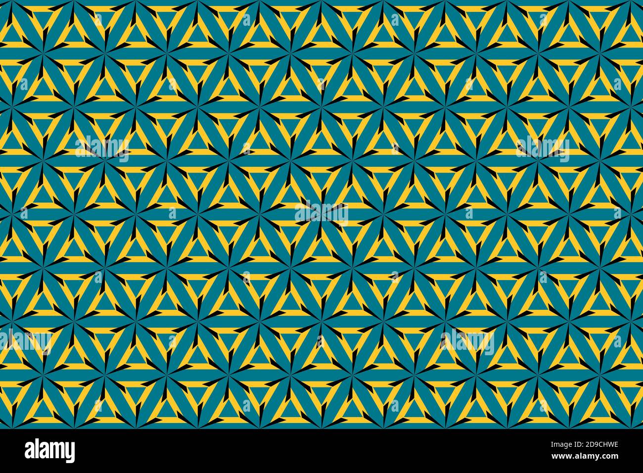 Simple geometric pattern in the colors of the national flag of Bahamas ...