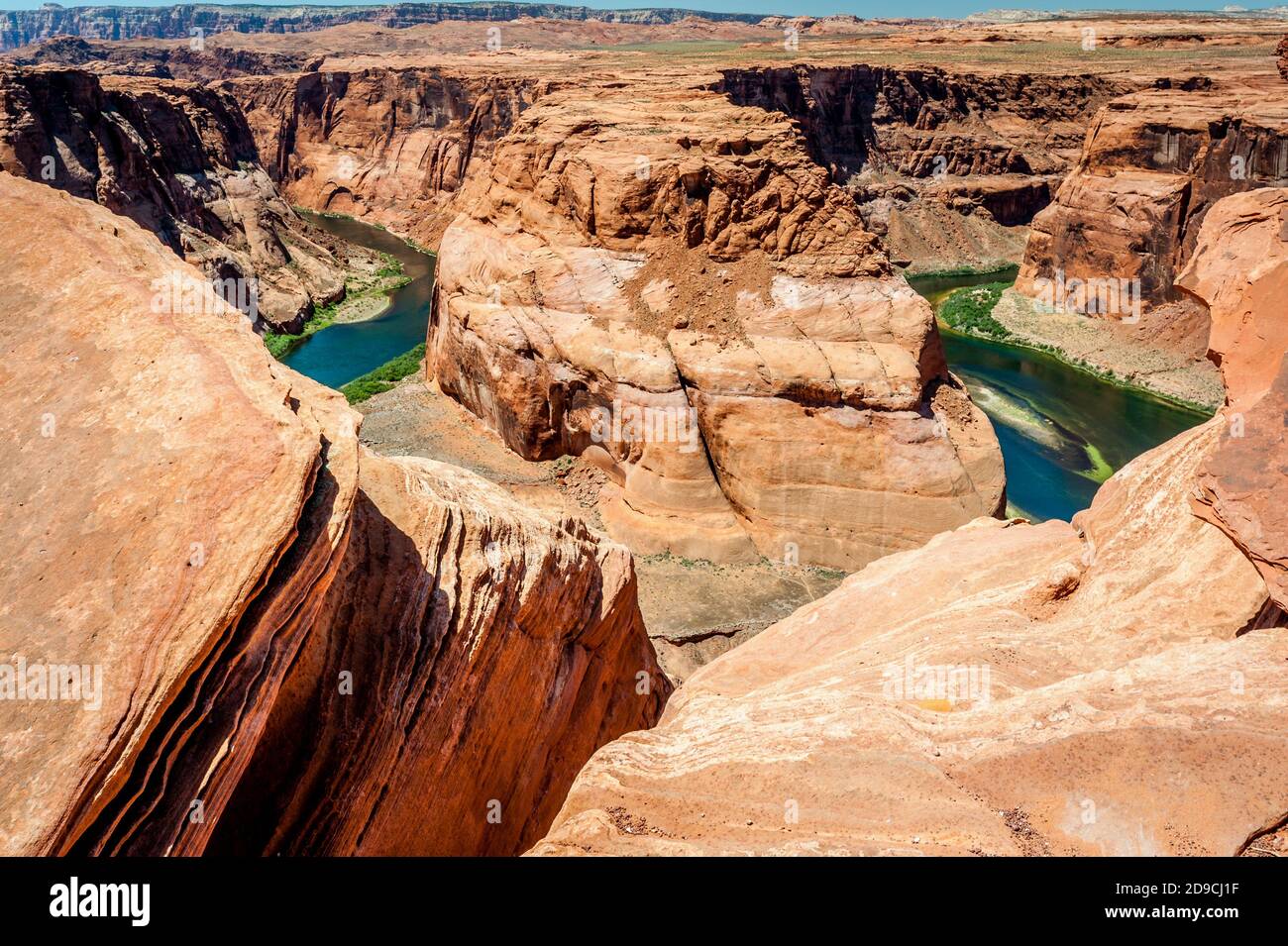 Horseshoe Bend and Colorado River, Arizona-USA Stock Photo - Alamy