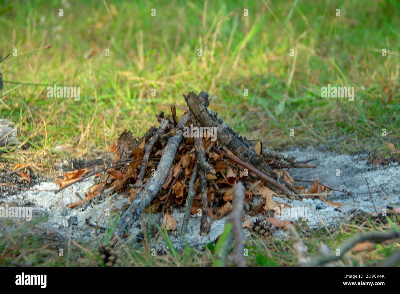 Unlit campfire hi-res stock photography and images - Alamy
