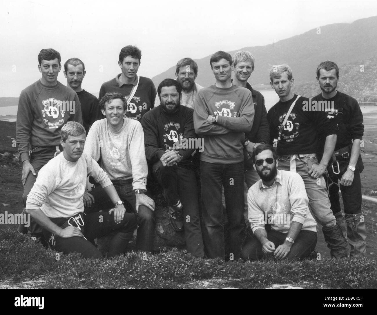 BRABANT ISLAND EXPEDITION.TRAINING IN SCOTLAND 1985 Stock Photo - Alamy