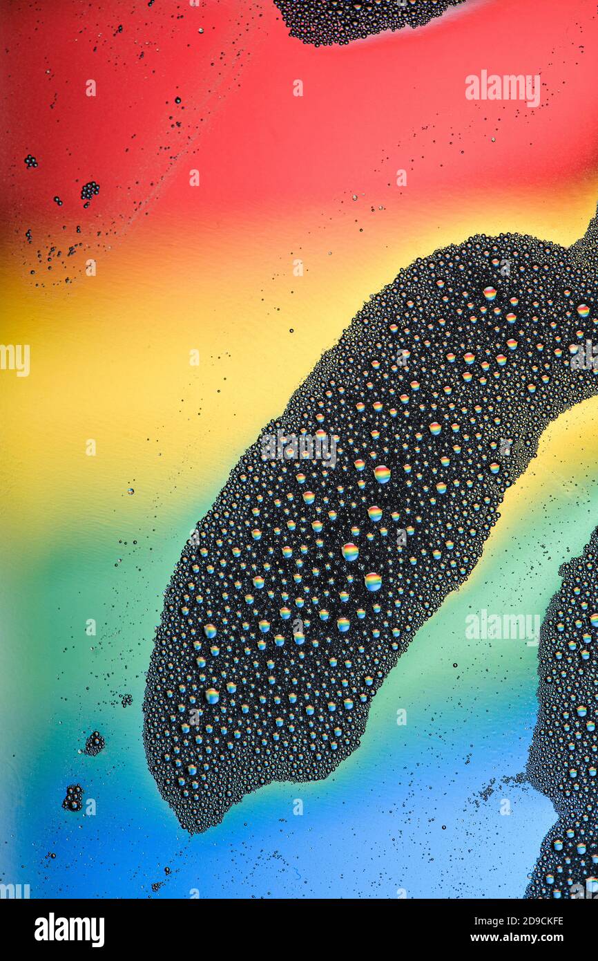 Rainbow foam hi-res stock photography and images - Alamy