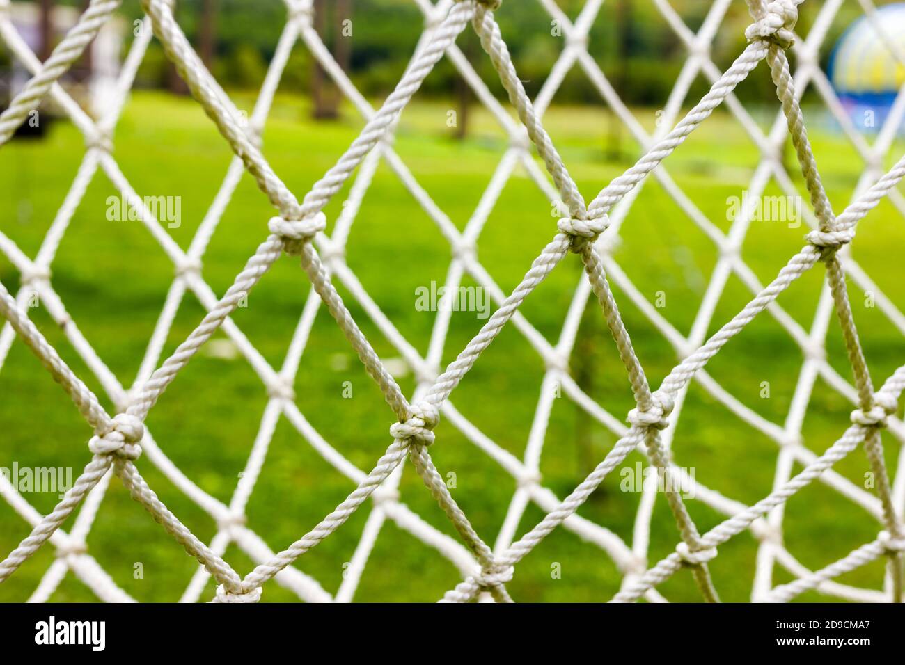 Soccer or football net background Stock Photo - Alamy
