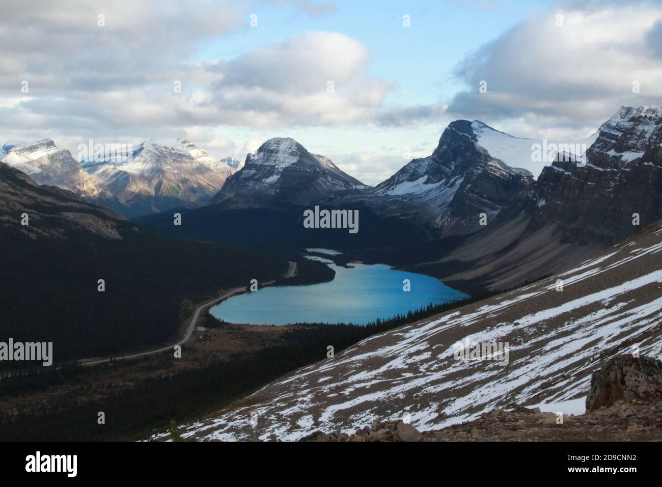 Canada mountains birds eye view hi-res stock photography and images - Alamy