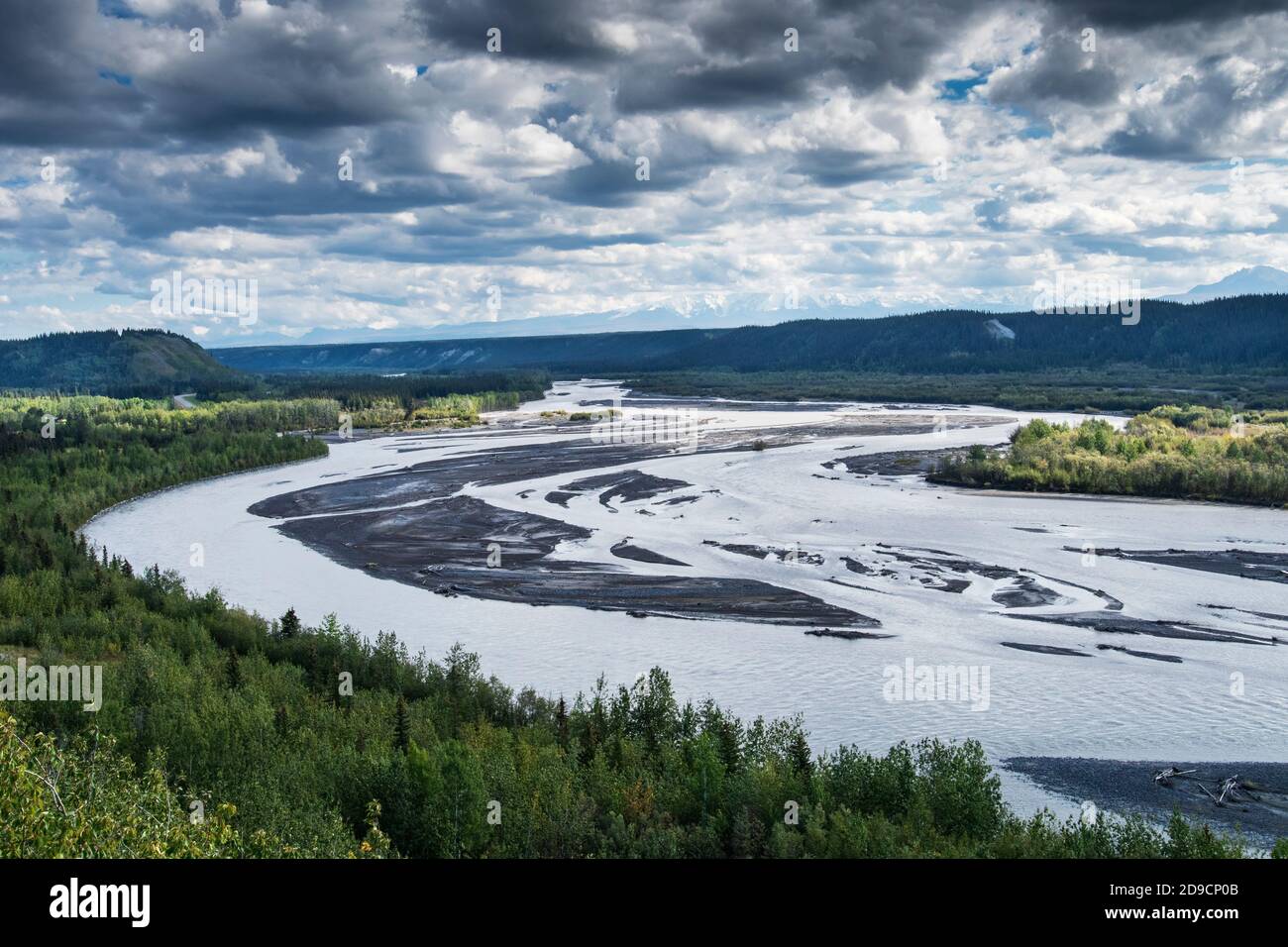 North America; United States; Wrangell Mountains; Chistochina Basin ...