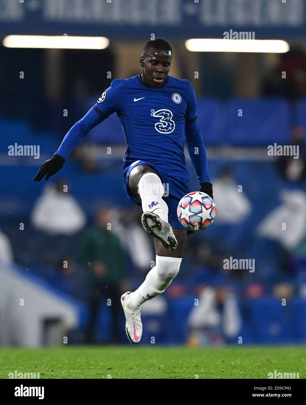 Chelsea's Kurt Zouma during the UEFA Champions League Group E match at ...