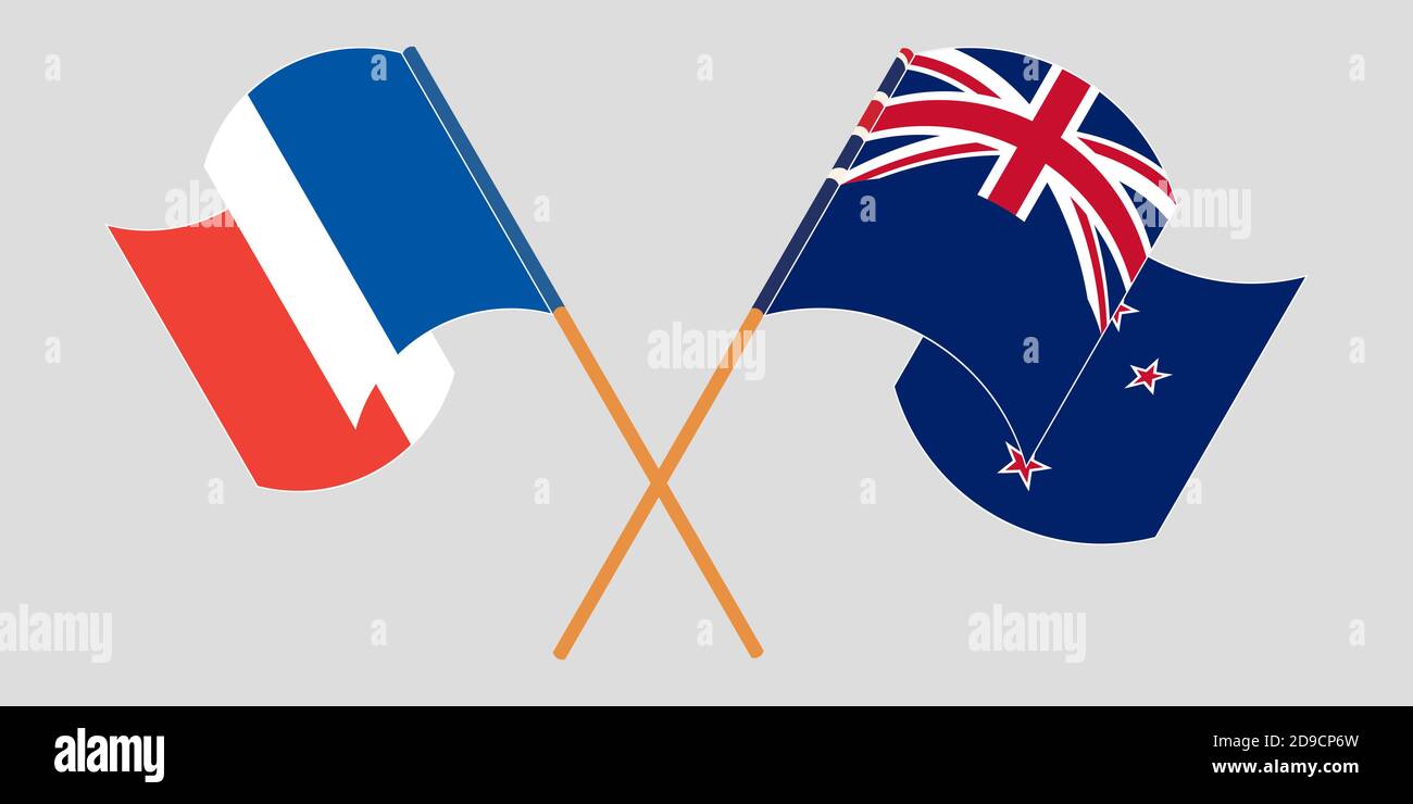 France and new zealand Stock Vector Images - Alamy