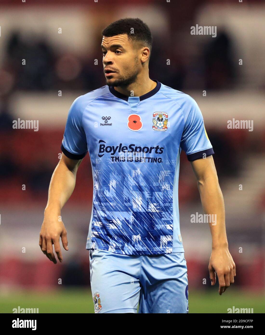 Coventry City's Maxime Biamou during the Sky Bet Championship match at ...
