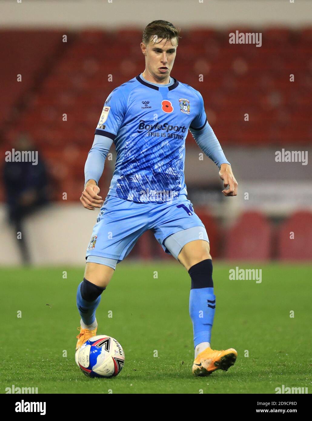 Coventry City's Ben Sheaf during the Sky Bet Championship match at the ...