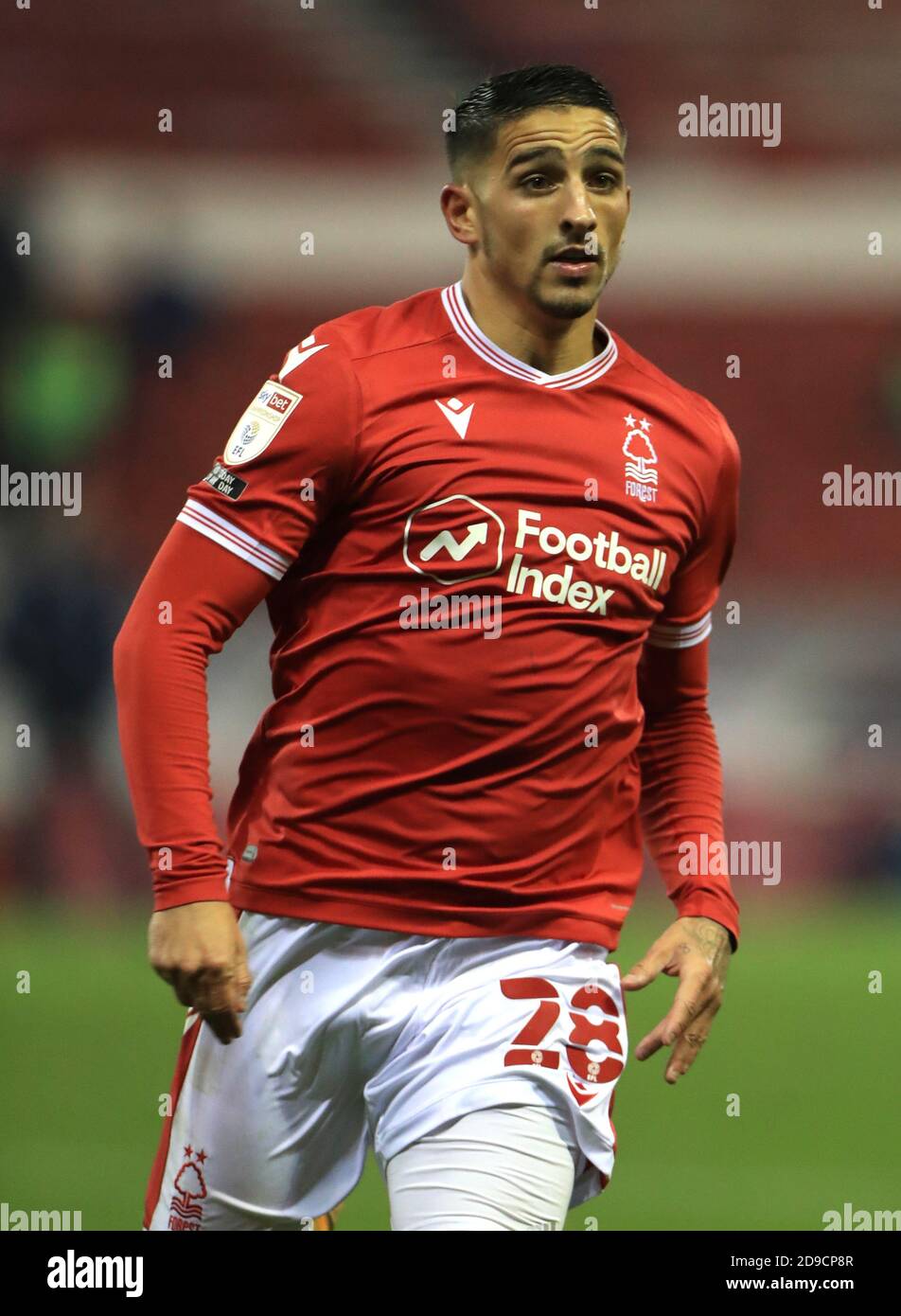 Nottingham Forest's Anthony Knockaert during the Sky Bet Championship ...