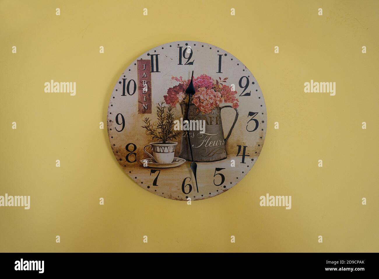 a watch on the wall Stock Photo - Alamy