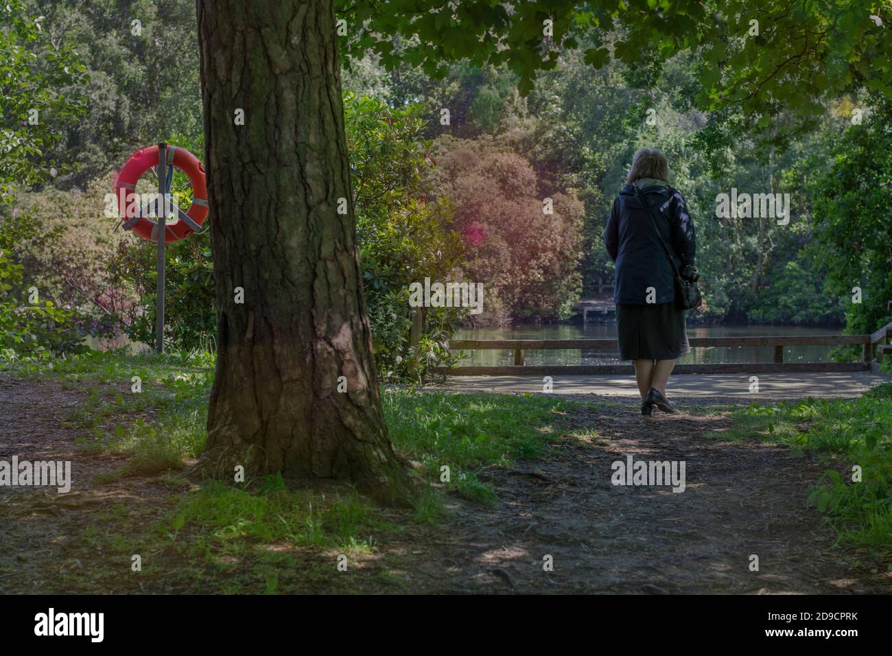 A walk in Royden Park Wirral Merseyside Stock Photo - Alamy