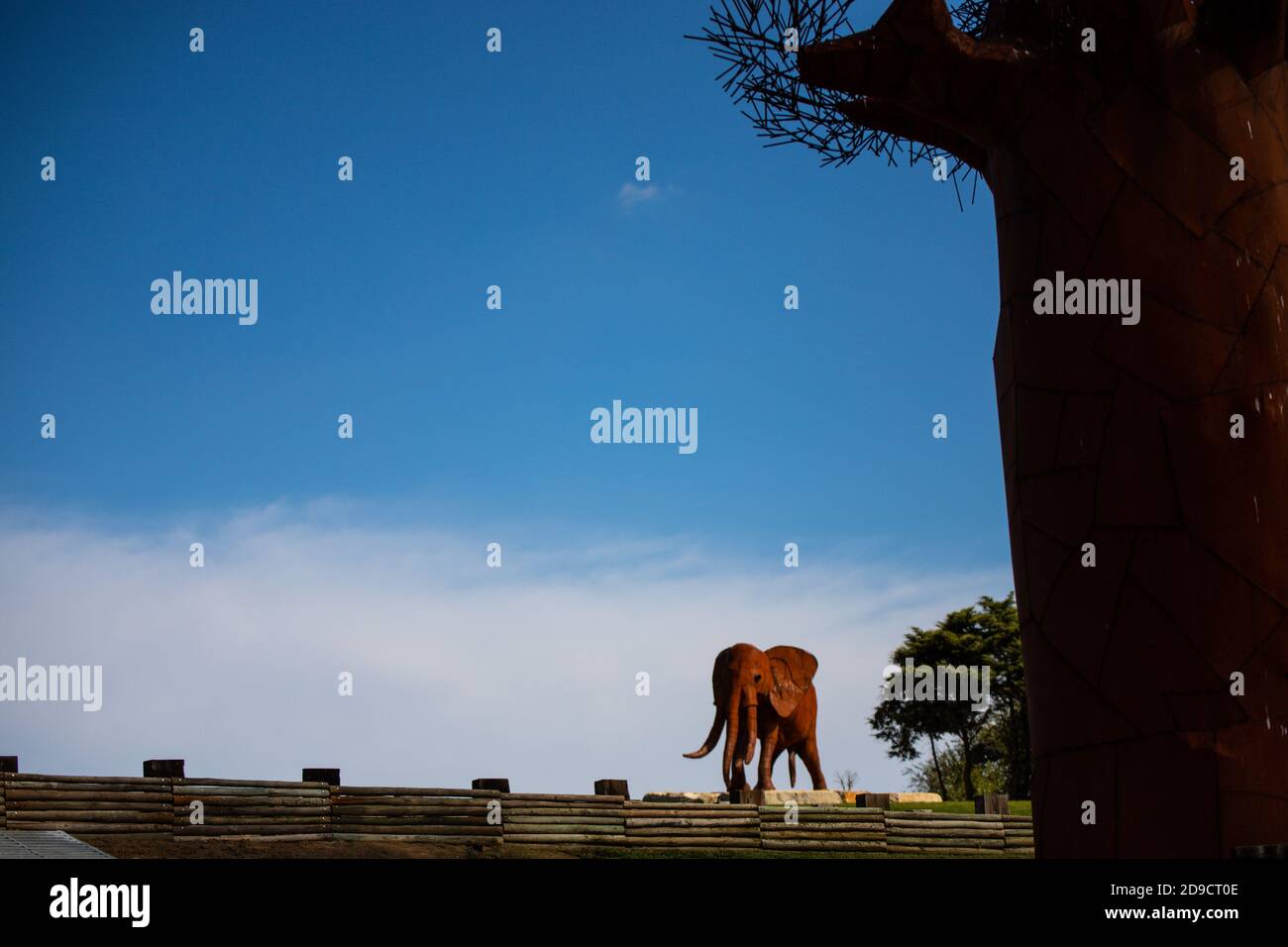 Lisbon, Portugal: 09/08/2020: Hiding part of the Buddha Garden with the ...