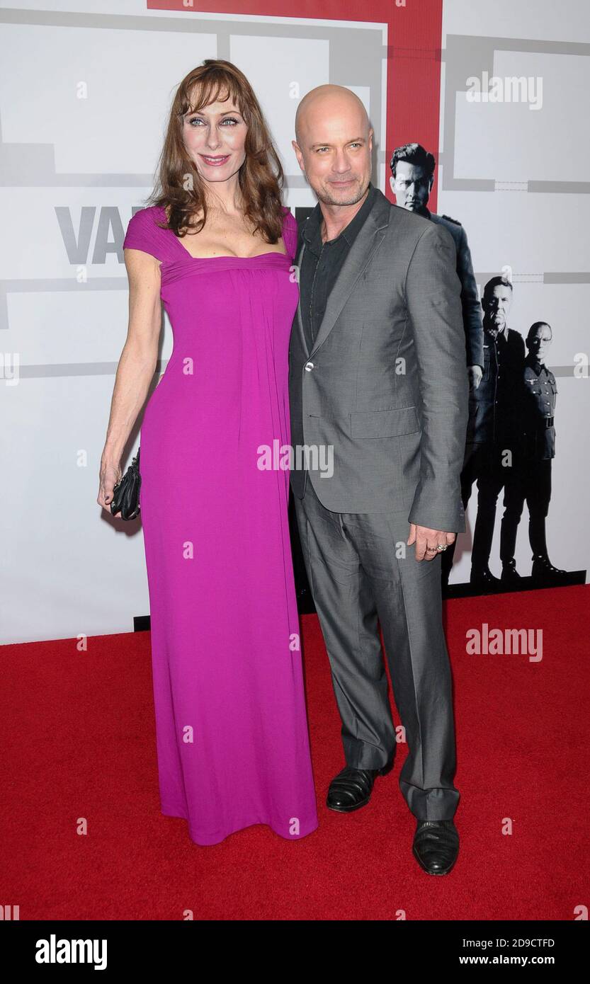 Christian Berkel arrives at premiere of Valkyrie held at the Directors ...