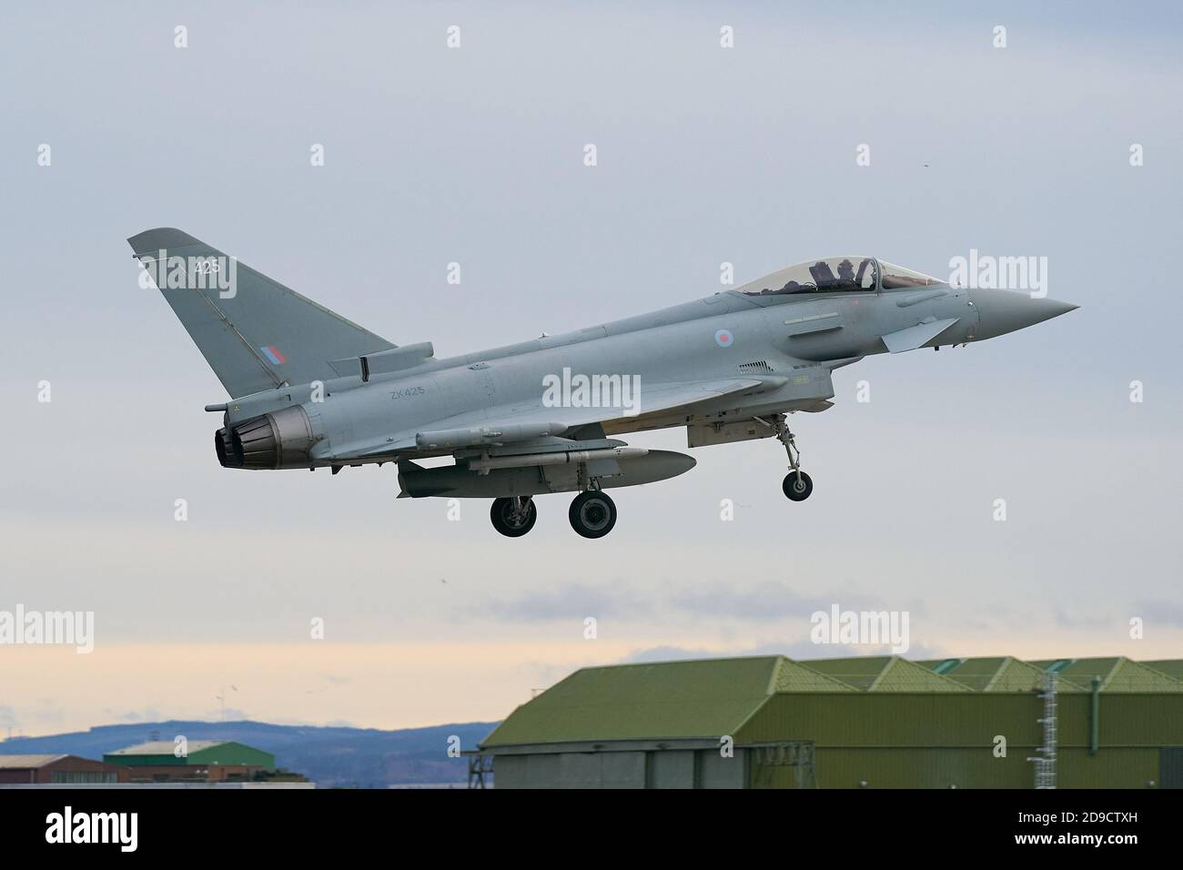 4 October 2020. RAF Lossiemouth, Moray, Scotland, UK. This is a a ...