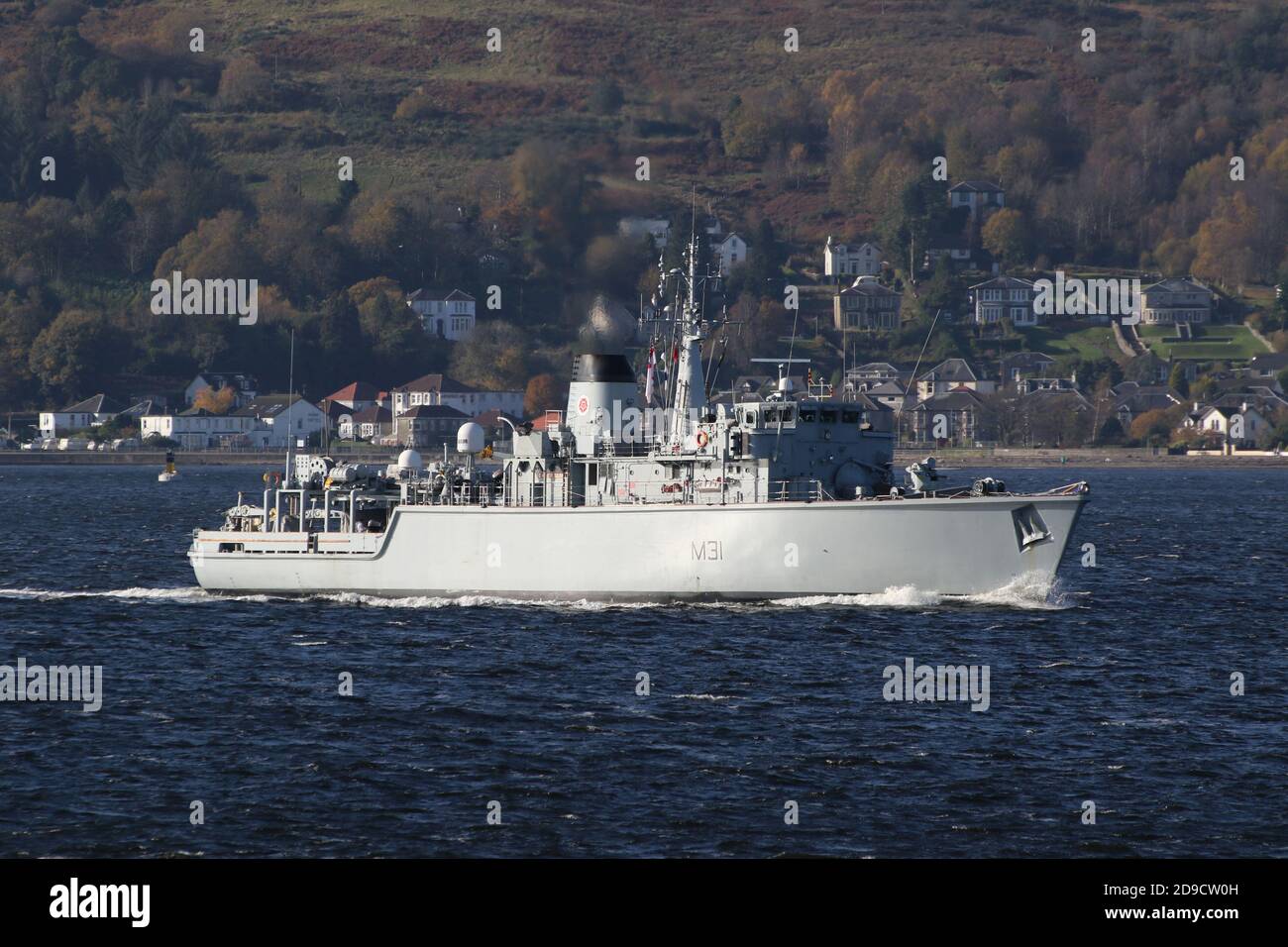 Hunt class mine countermeasures vessel hi-res stock photography and ...