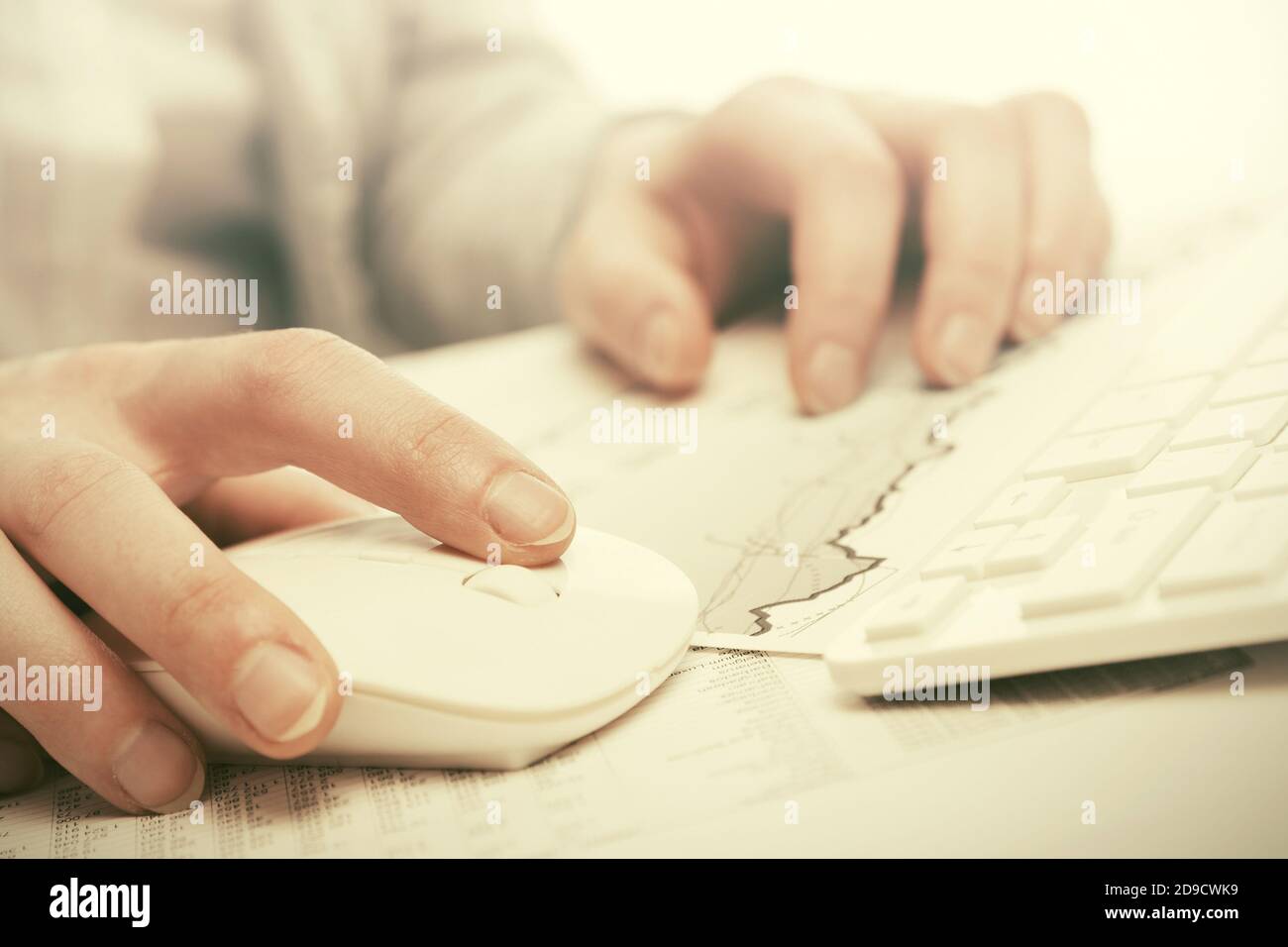 Computer keyboard mouse hi-res stock photography and images - Alamy