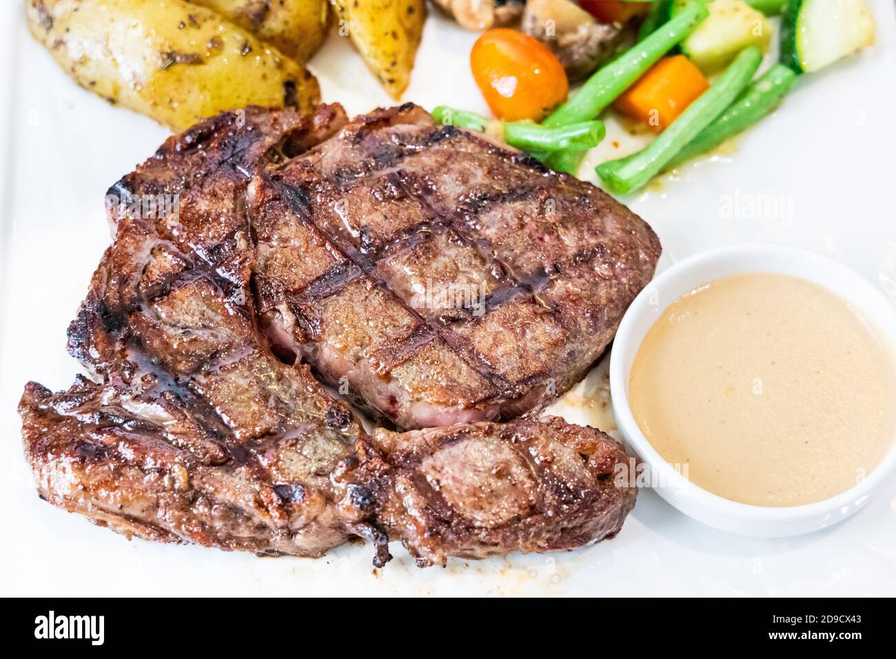 Wagyu rib eye steak hi-res stock photography and images - Alamy